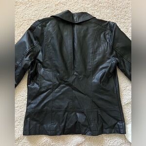 LOFT | Jackets & Coats | New Loft Outlet Faux Leather Moto Jacket ...